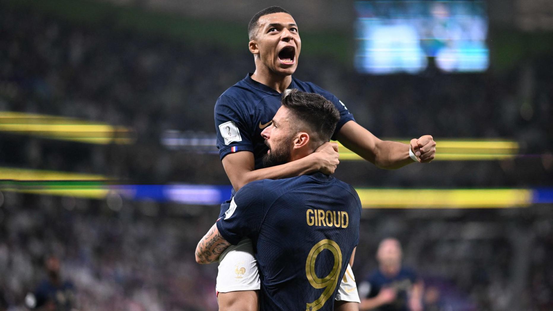 Superstars Mbappé und Giroud schießen Frankreich ins WM-Viertelfinale ...
