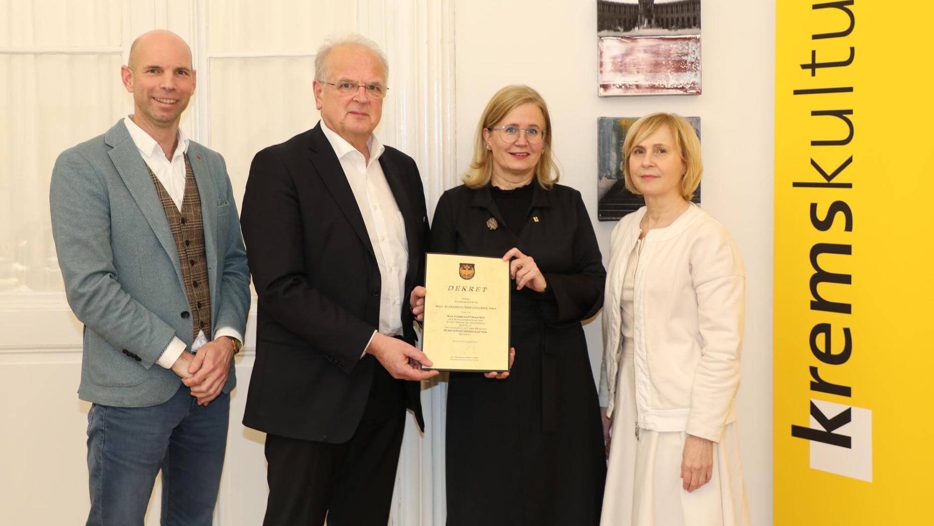 Kremser Gemeinderätin ist neue Kulturbeauftragte | Kurier