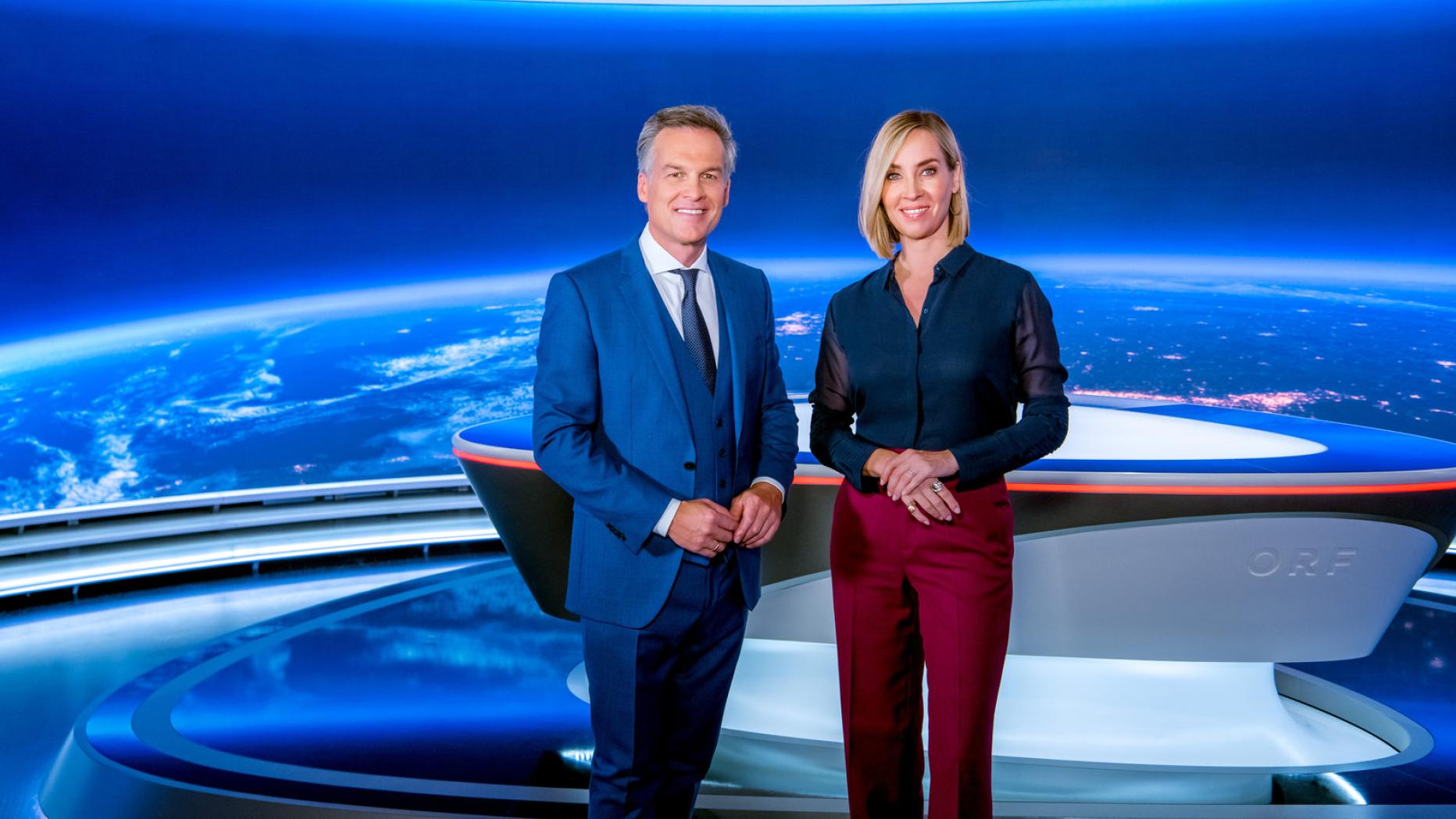 So sieht das neue ORF-"Zeit im Bild"-Studio ab morgen aus | Kurier