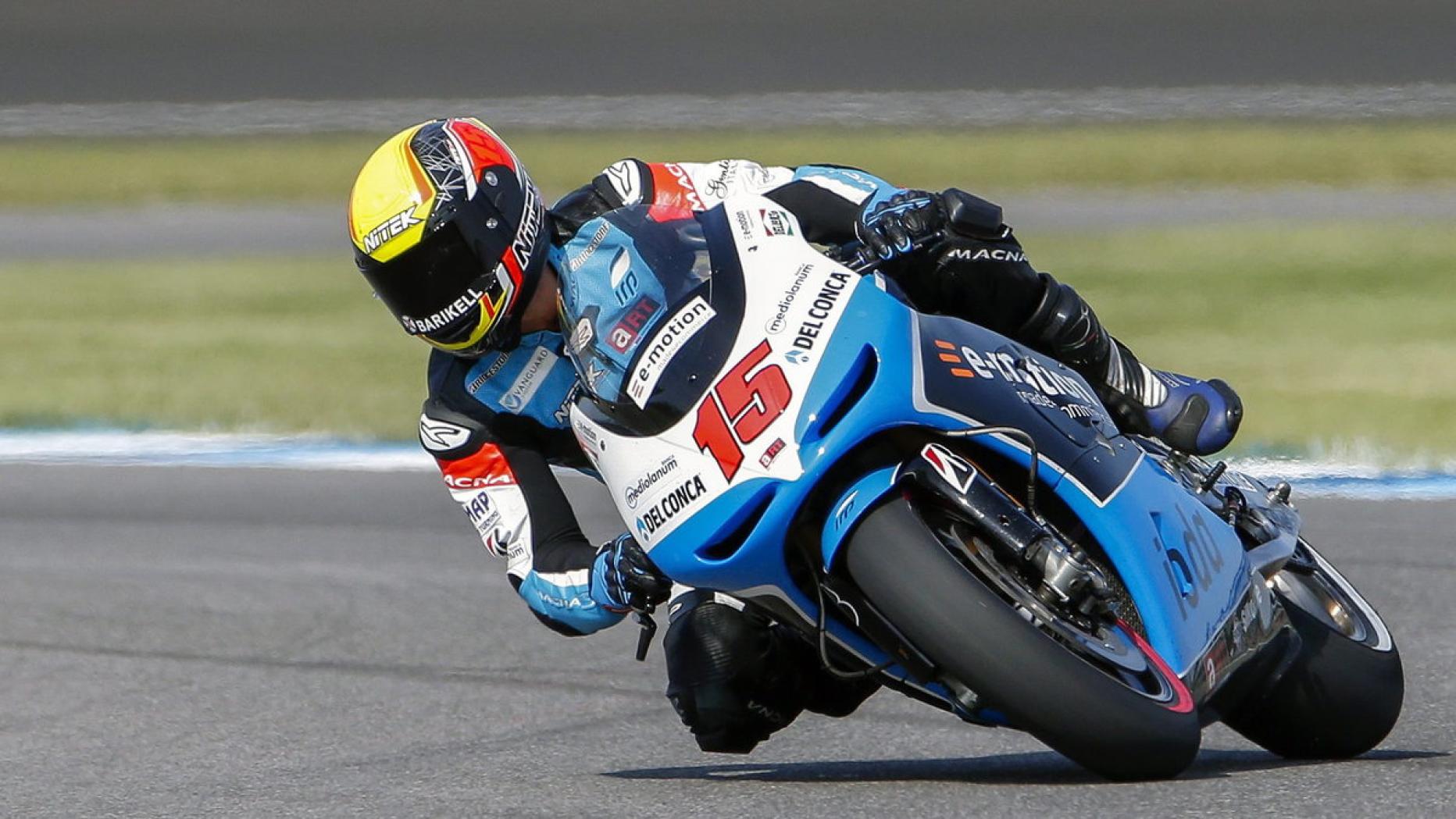 MotoGP-Pilot De Angelis bei Bewusstsein