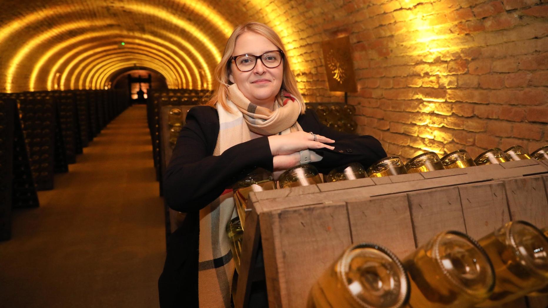 Schlumberger: Interview mit der neuen Kellermeisterin Aurore Jeudy | Kurier
