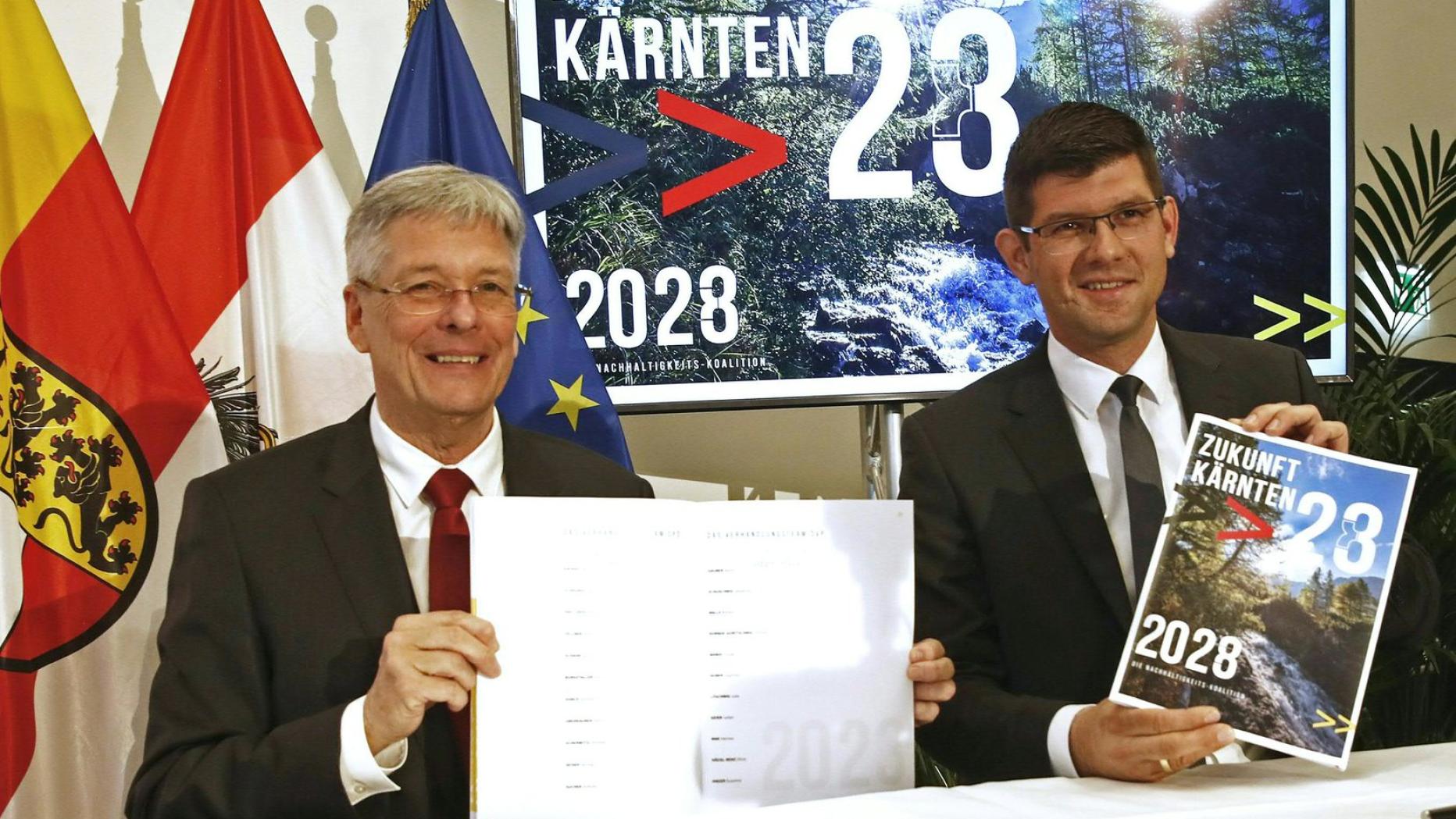 SPÖ und ÖVP in Kärnten werden zur "Nachhaltigkeits-Koalition" | Kurier