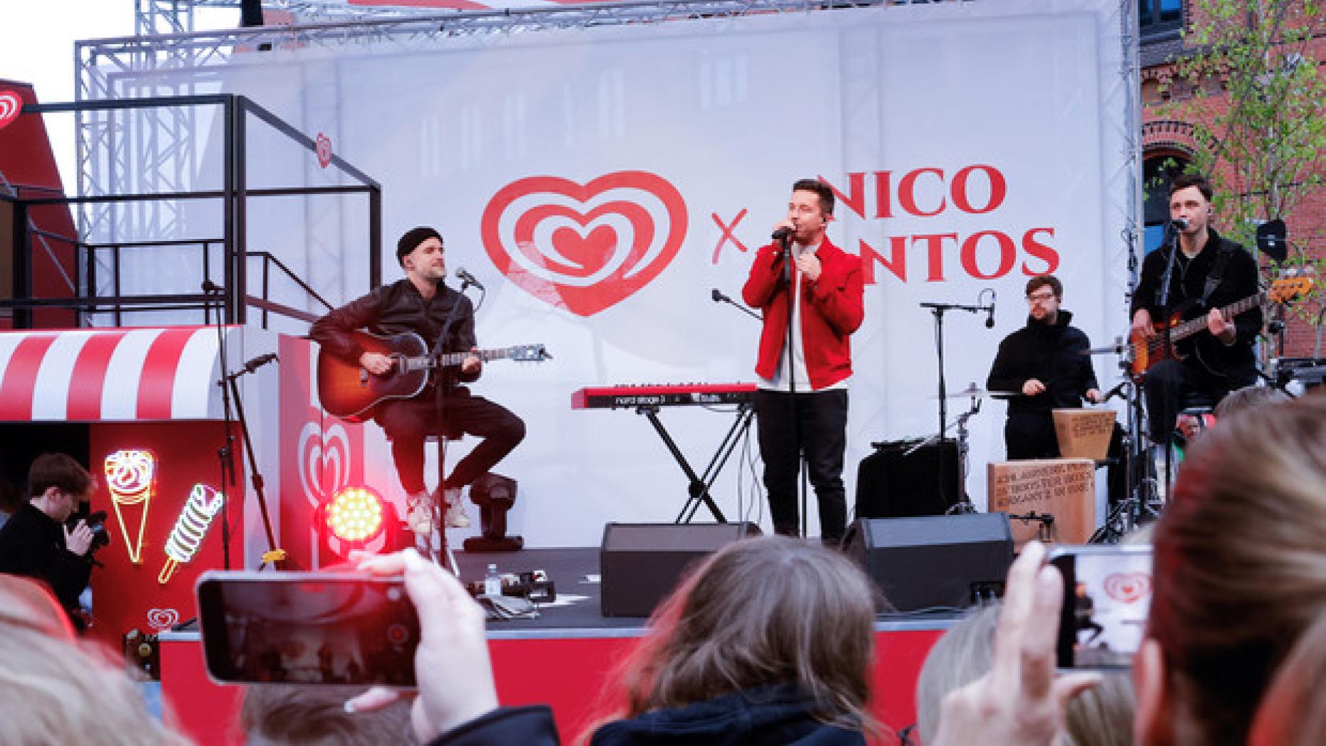 Eskimo Summer Gig mit Nico Santos am 14.6.23 in Wien. | Kurier