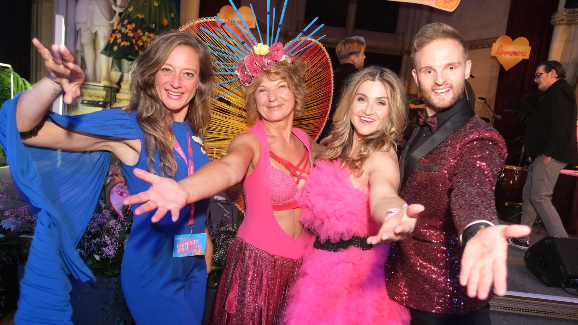 Diversity Ball feierte Liebe und Vielfalt mit vielen Promis | Kurier