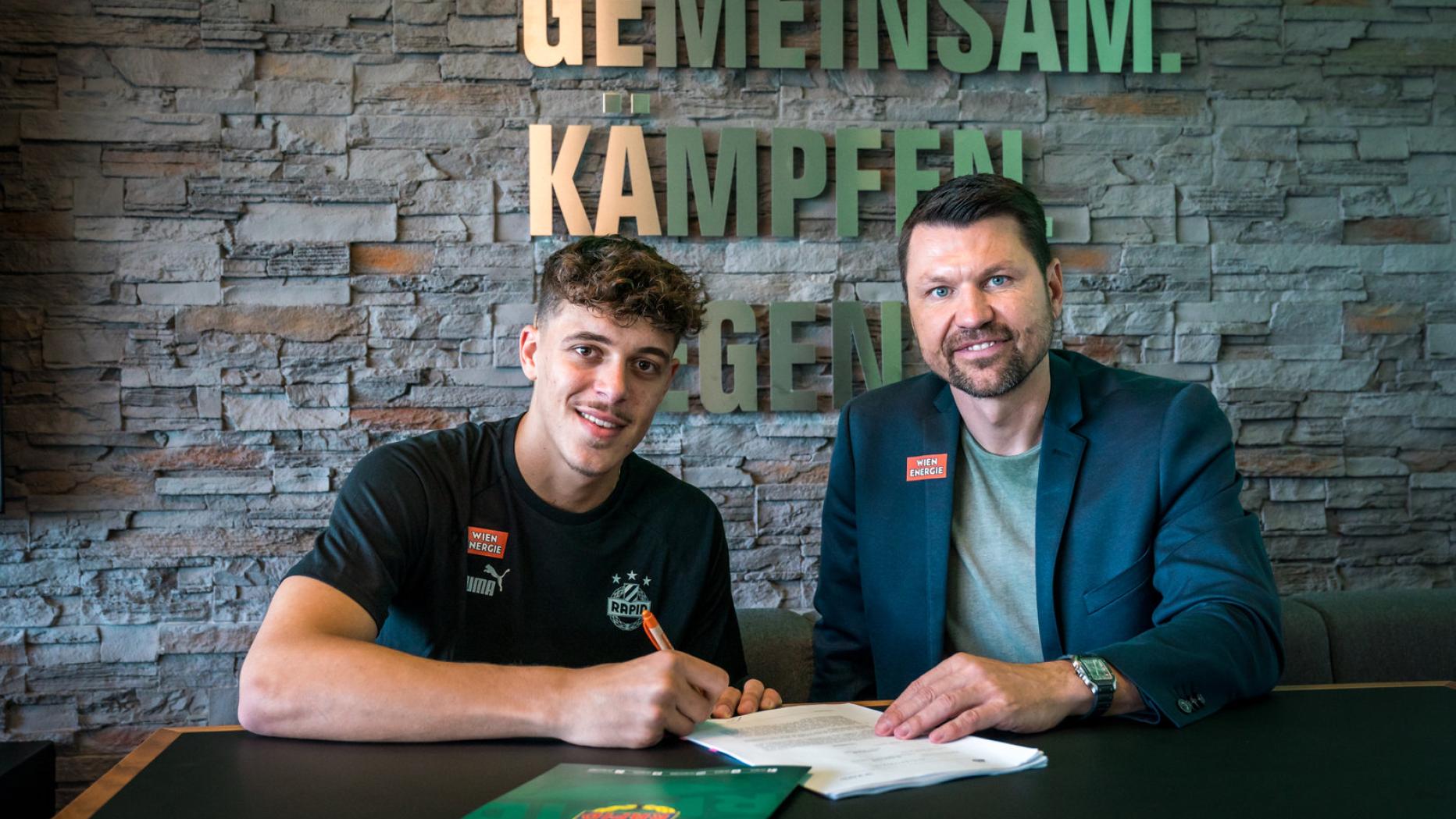 Rapid verpflichtet einen deutschen U-19-Teamspieler: Dennis Kaygin | Kurier