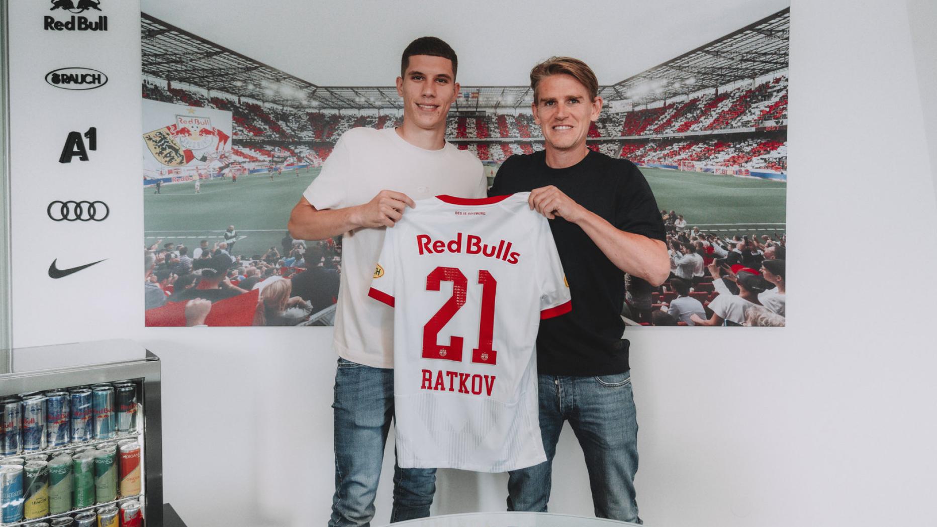 Fußball-Meister Salzburg holt das serbische Sturmtalent Petar Ratkov ...