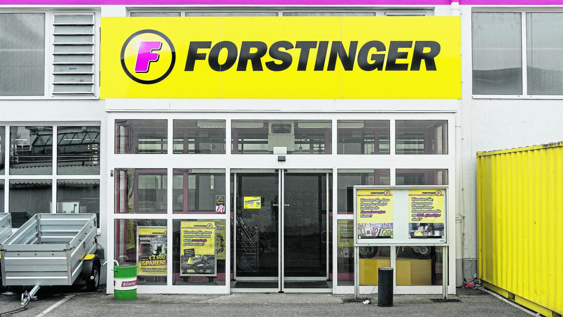 Insolvente Autozubehörkette Forstinger schließt insgesamt 14 Filialen ...