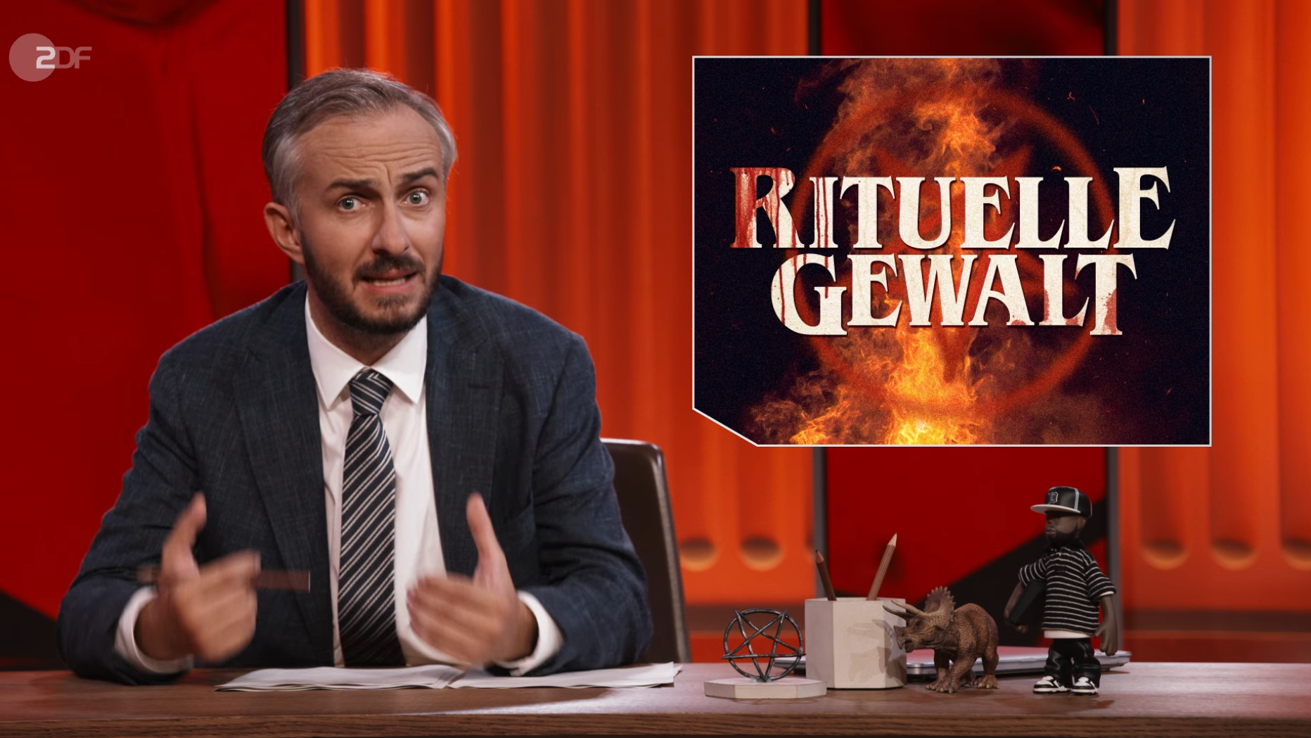 Anzeige gegen Jan Böhmermann nach Sendung über "Rituelle Gewalt" | Kurier