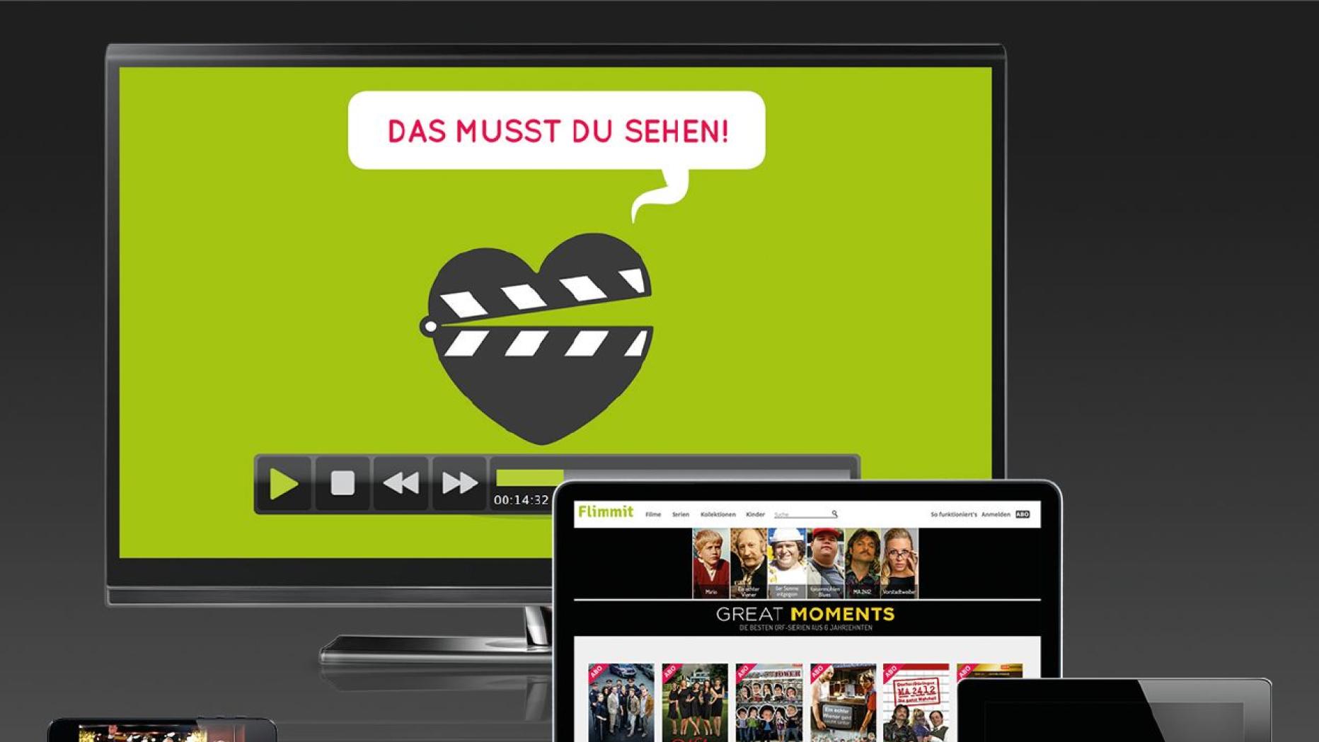 Flimmit feiert Great Moments mit 30 Serien | Kurier