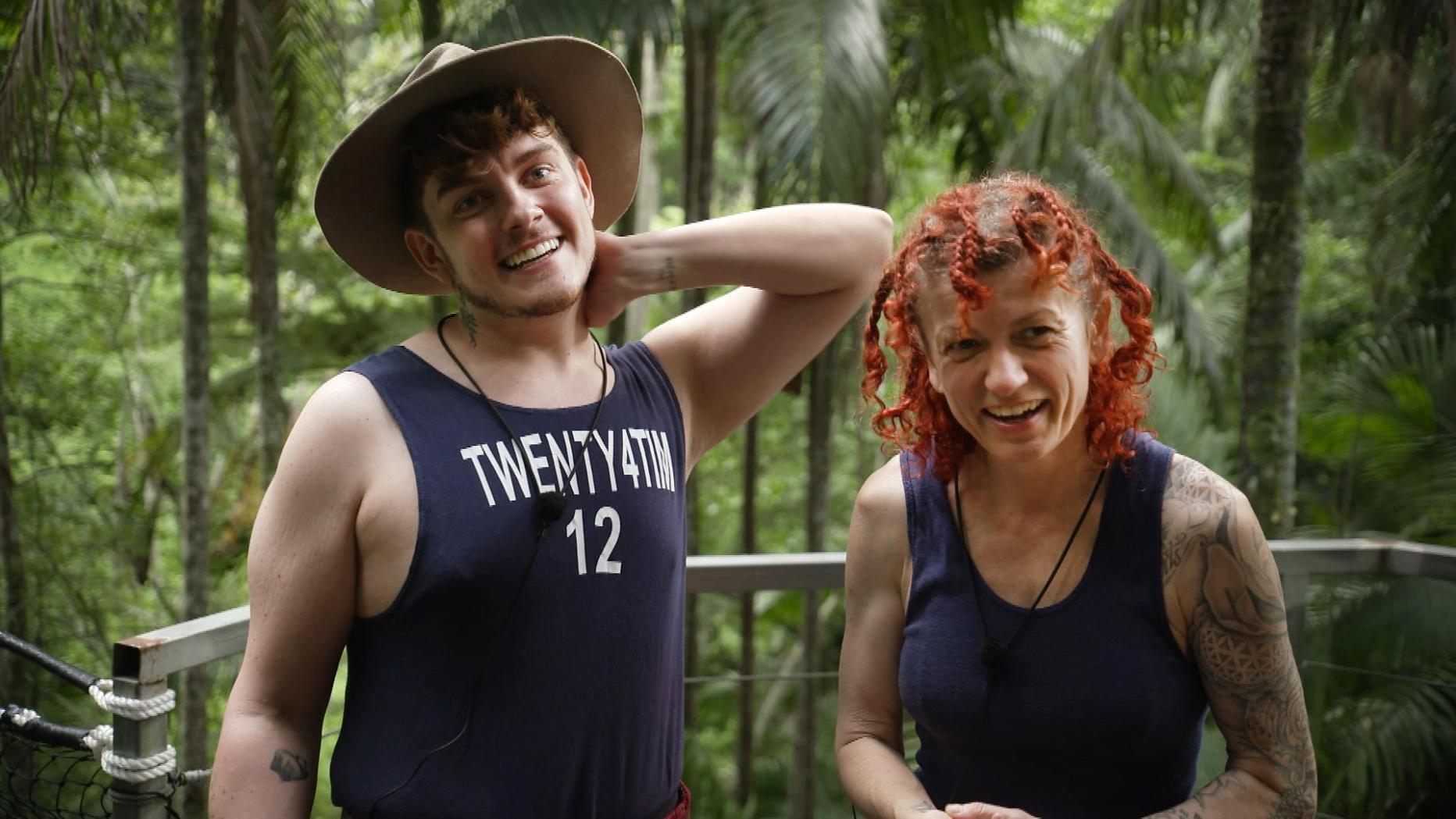 Lucy, Leyla und Twenty4Tim stehen im Dschungelcamp-Finale | Kurier Lucy, Leyla und Twenty4Tim stehen im Dschungelcamp-Finale | Kurier
