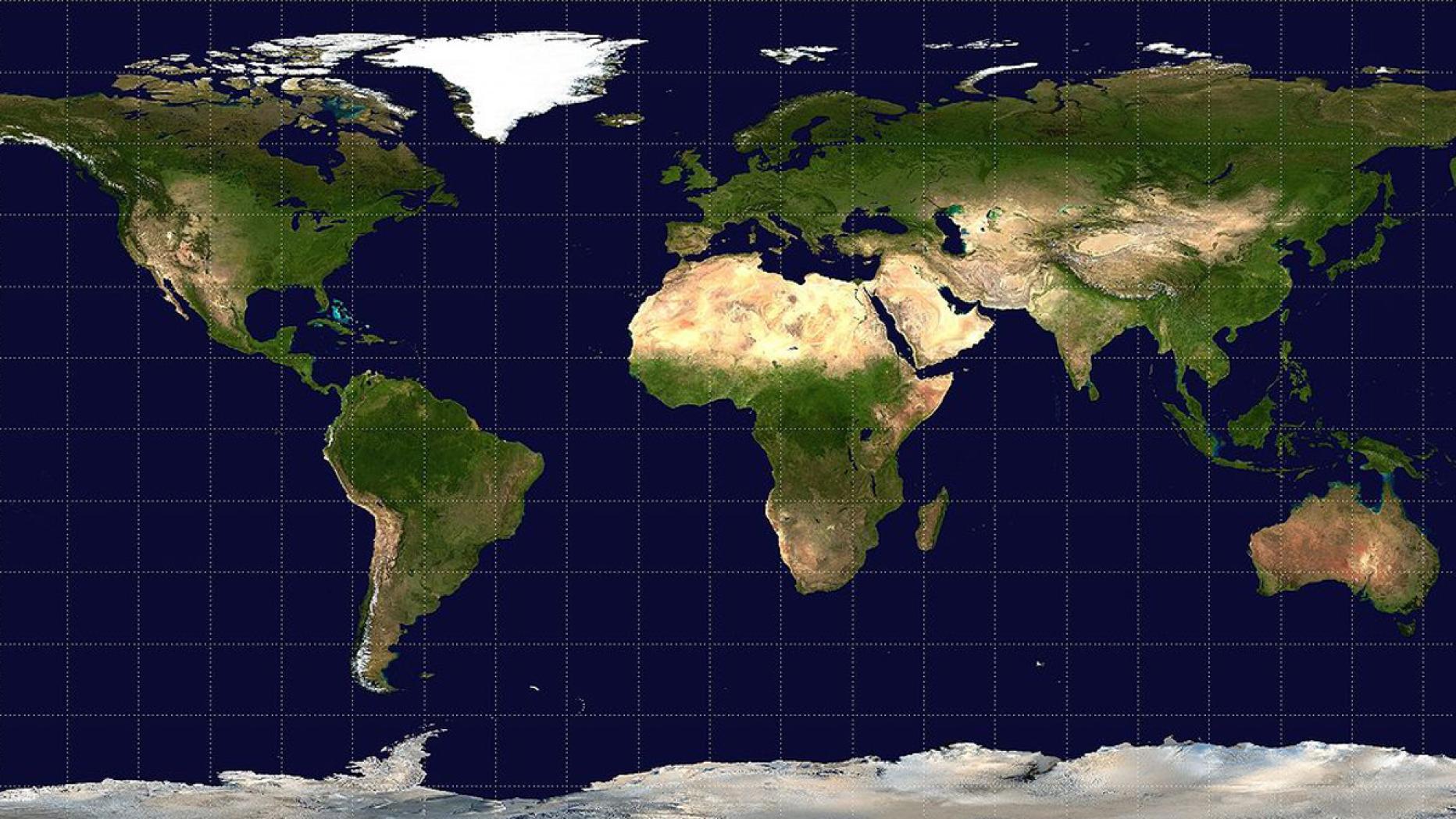 Weltkarten und ihr Aufbau