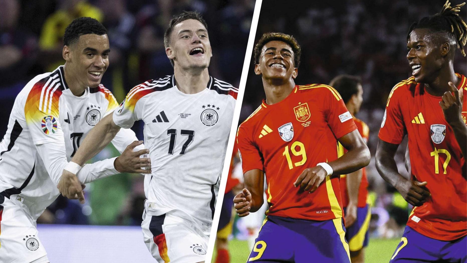 Deutschland gegen Spanien: EM-Viertelfinale im Lichte der Jungstars ...