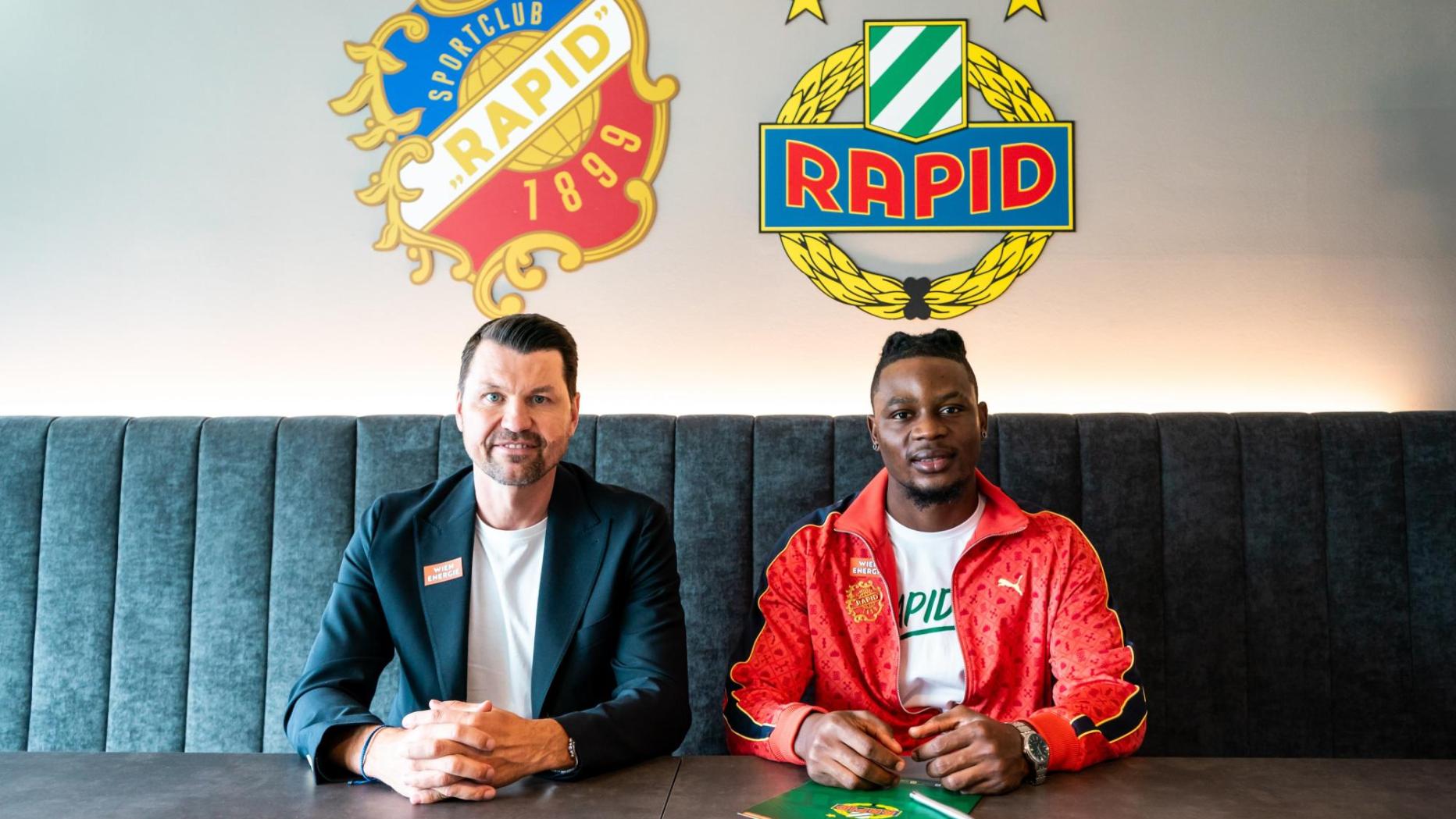 Einigung mit dem Wunschspieler: Rapid verpflichtet Martin Ndzie | Kurier