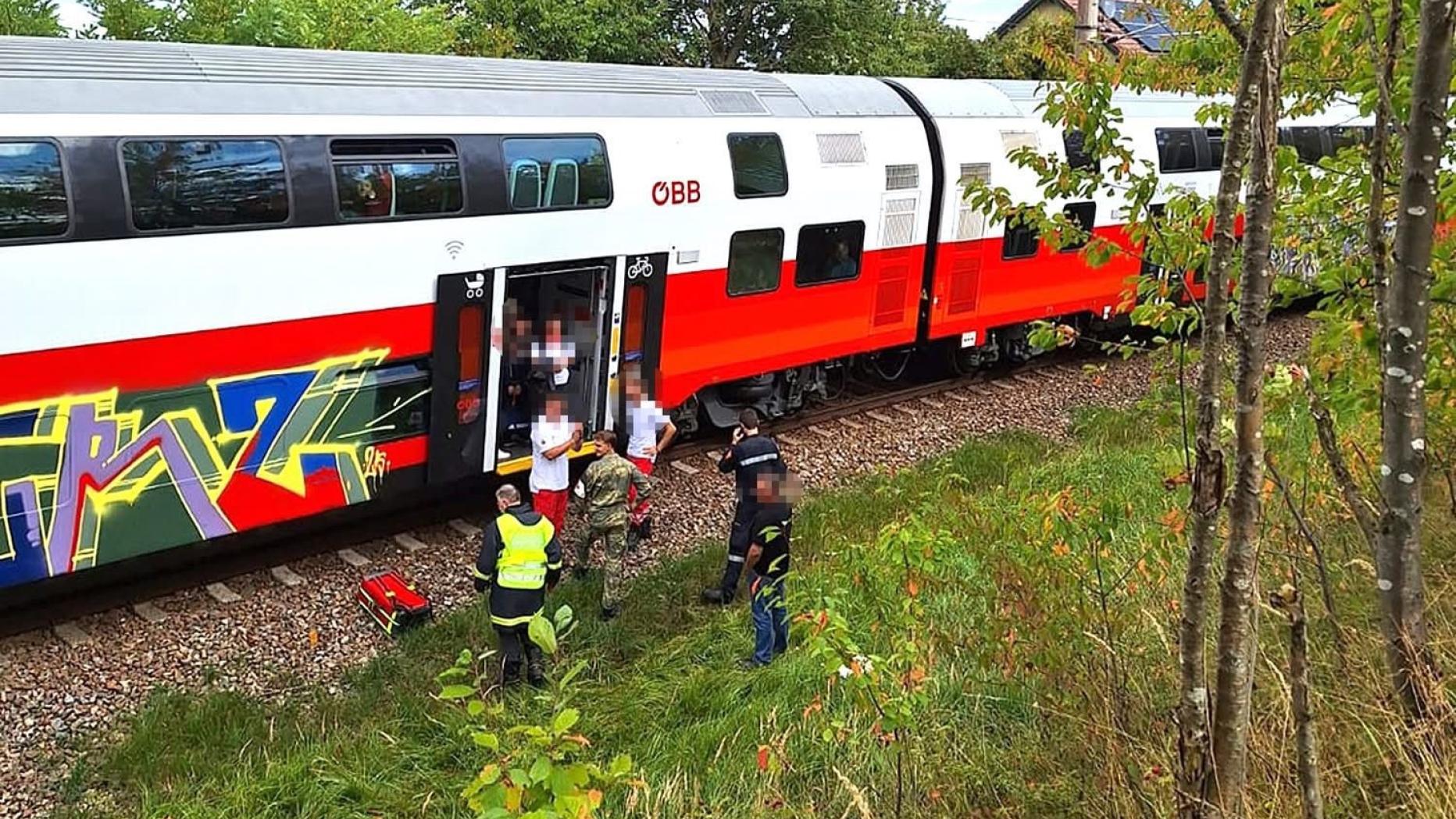 Auto prallte in NÖ gegen Zug: 76 Wiener Schulkinder evakuiert | Kurier