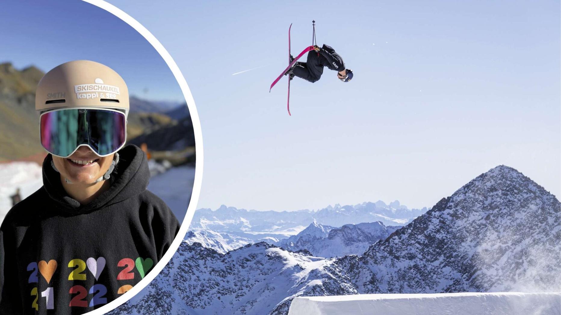 Warum Ski-Akrobatin Lara Wolf auf Nummer sicher geht | Kurier