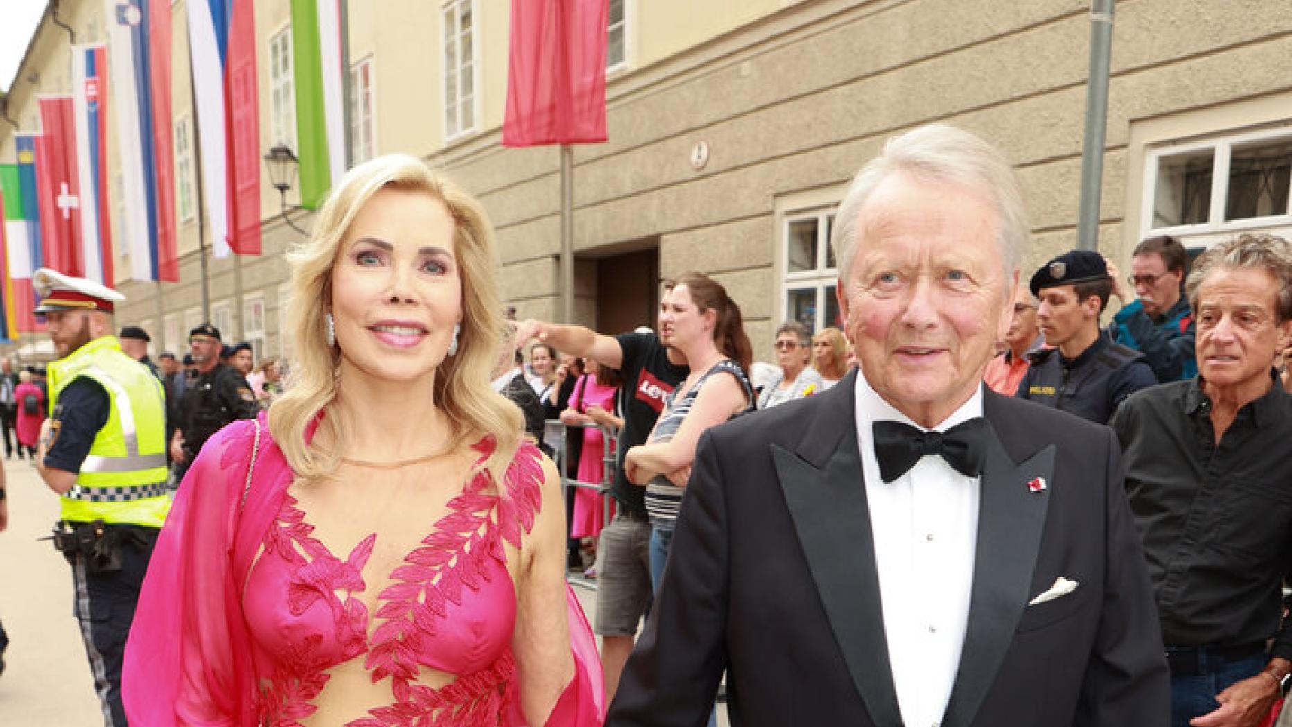 Nach Hochzeit: Wolfgang Porsche macht Gabriele zu Leiningen zur ...