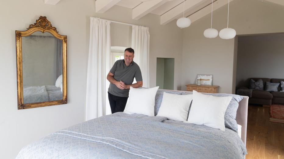 Haubenkoch Tom Riederer: In einem Schlafzimmer mit Aussicht