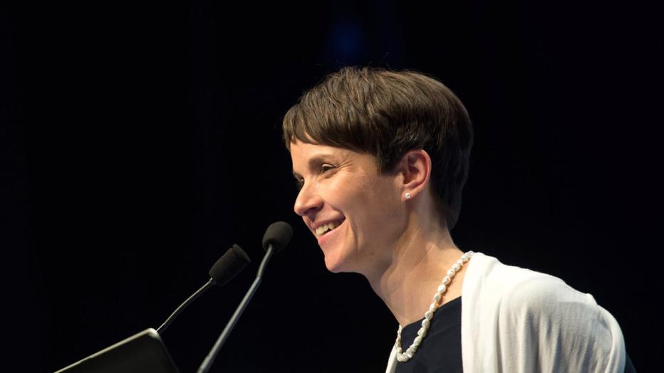 AFD-Chefin Frauke Petry bei FPÖ-Wahlfeier | Kurier