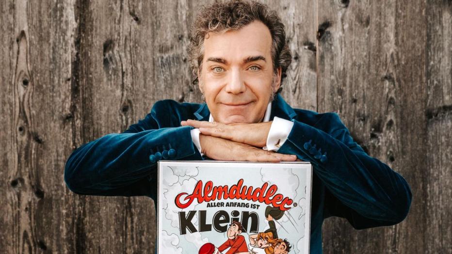 Mr. Almdudler Thomas Klein hat die Familiengeschichte in einem Comic ...