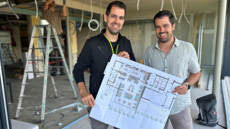 Leberkäse und Bier: Baustellen-Alltag im neuen Gourmet-Restaurant | Kurier