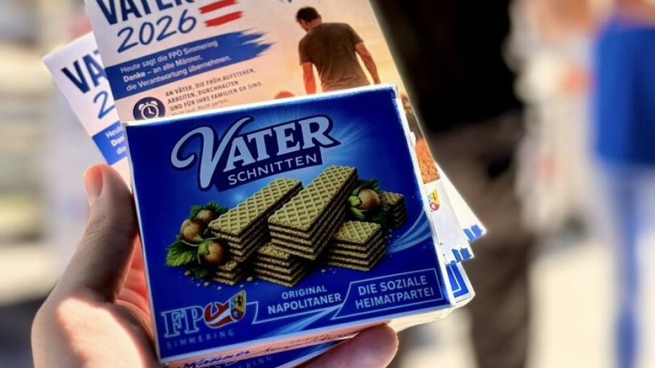 FPÖ wirbt mit "Vater Schnitten": Manner mag das eben nicht | Kurier