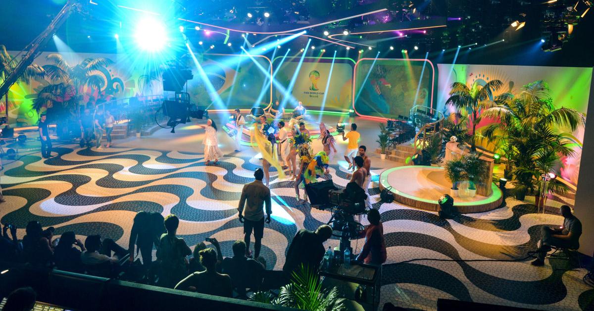 Das WM-Studio des ORF | Kurier