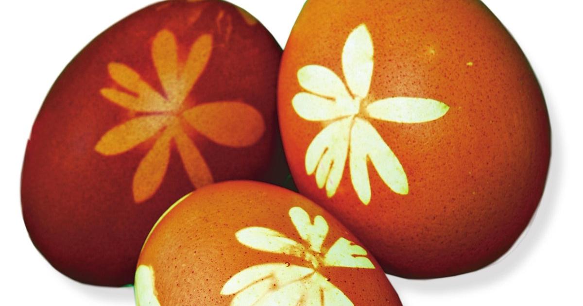 Schön & gut: Eier färben mit Natur