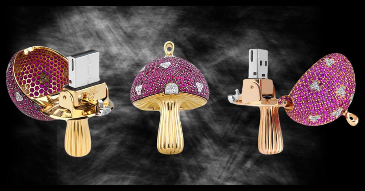 Magic Mushroom USB-Stick um 28.000 Euro