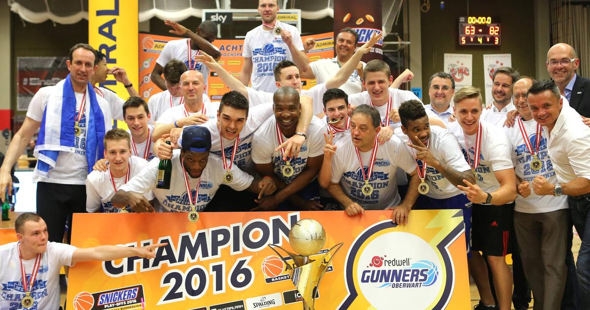 Oberwart Gunners sind Basketball-Meister | Kurier