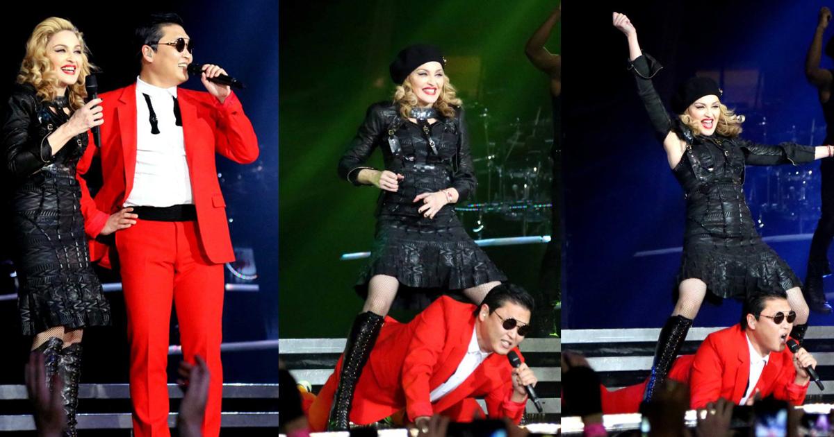Gangnam Style hält auch Madonna auf Trab