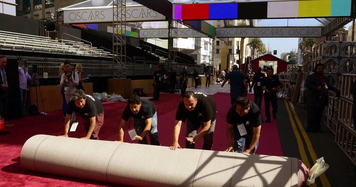 Roter Teppich für die Oscars ausgerollt