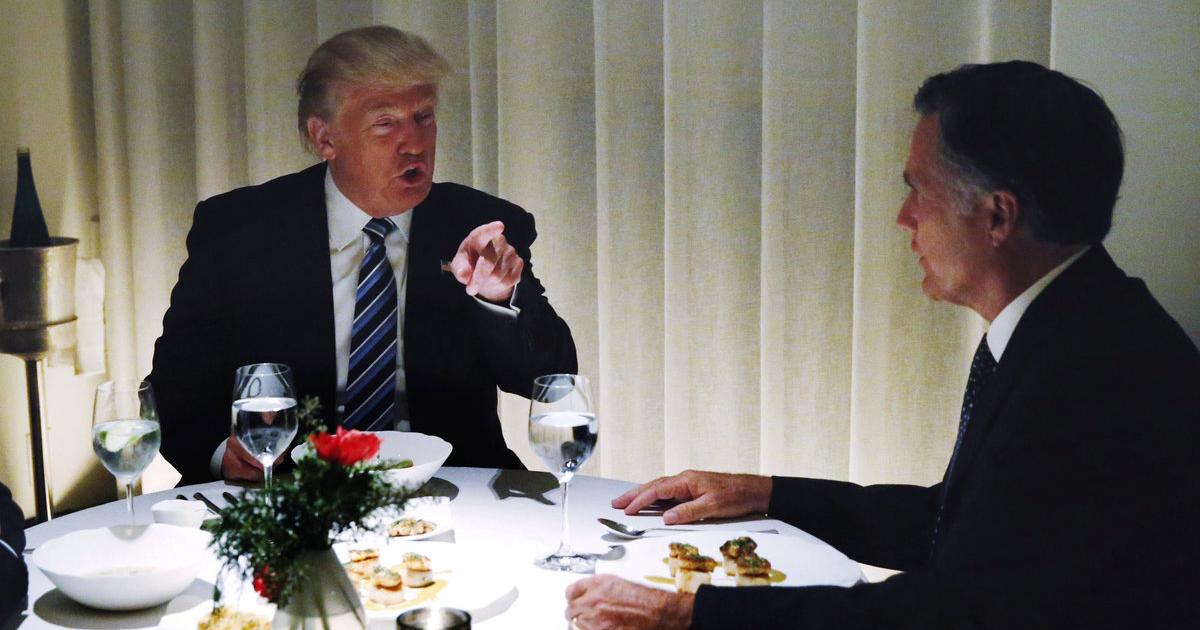 Romney: Dinner als nächster Schritt ins Außenamt | Kurier
