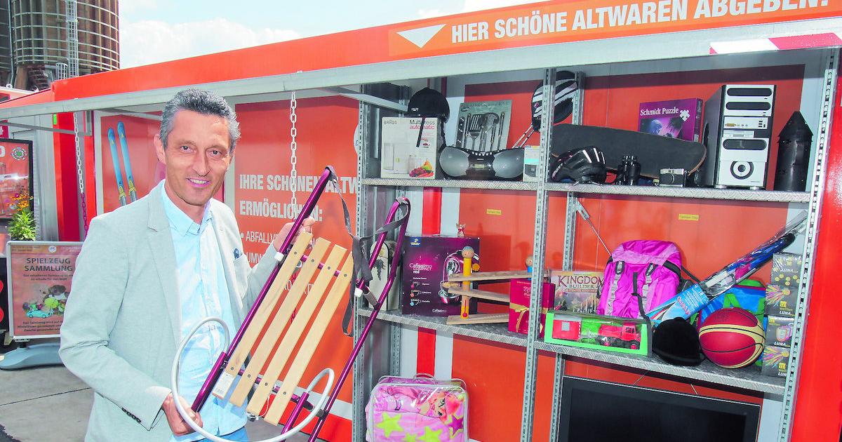 Die MA48 verkauft "Müll" für den guten Zweck | Kurier