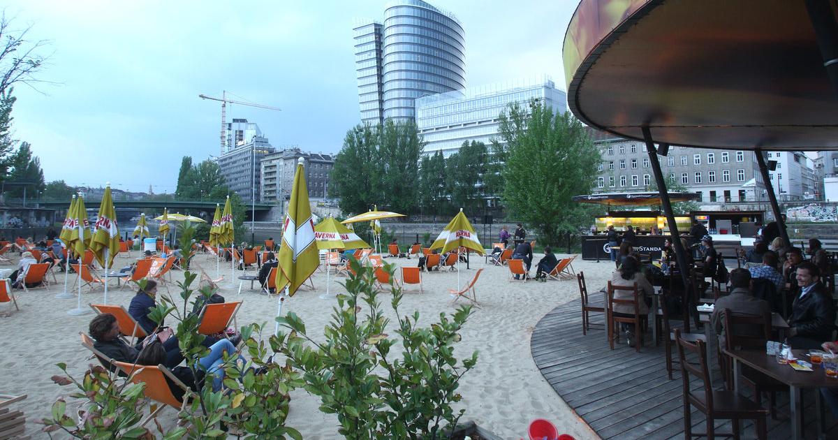 Donaukanal: Strandbar Herrmann eröffnet wieder | Kurier
