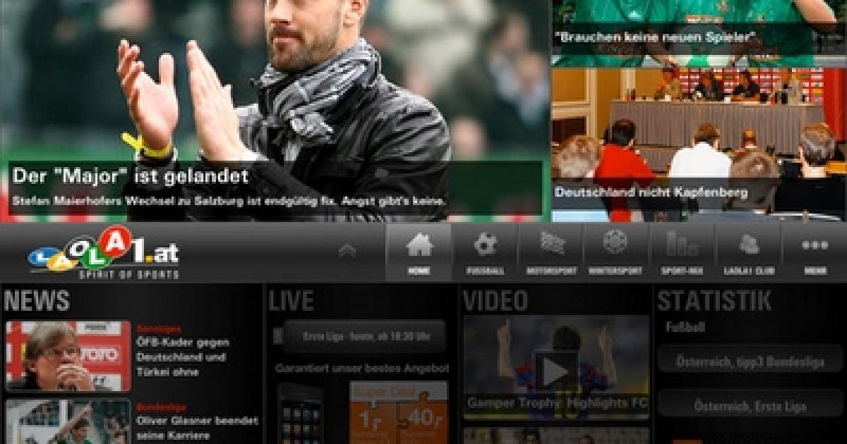 Laola1 launcht Apps
