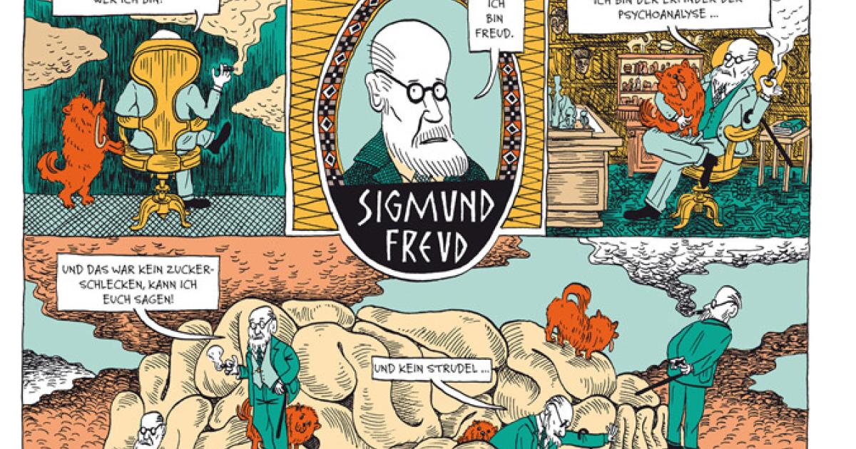 Sigmund Freuds Leben als Comic | Kurier