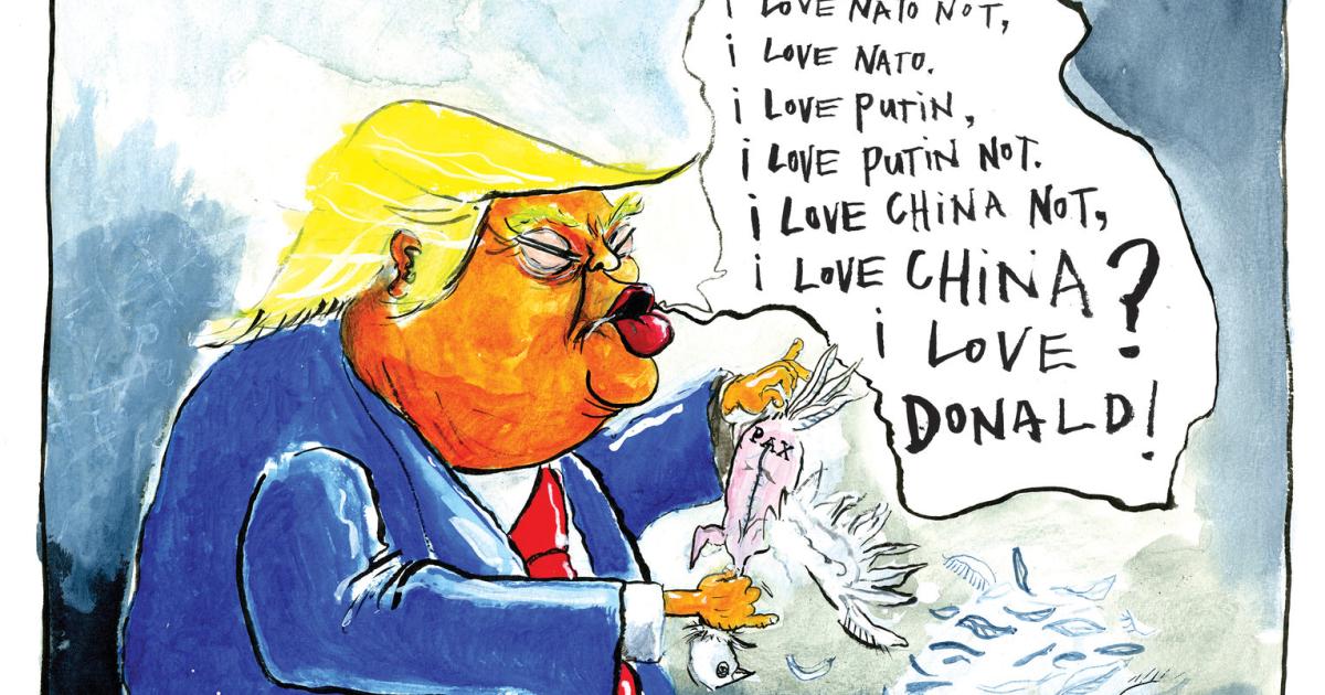 Die besten Trump-Karikaturen Die besten Trump-Karikaturen