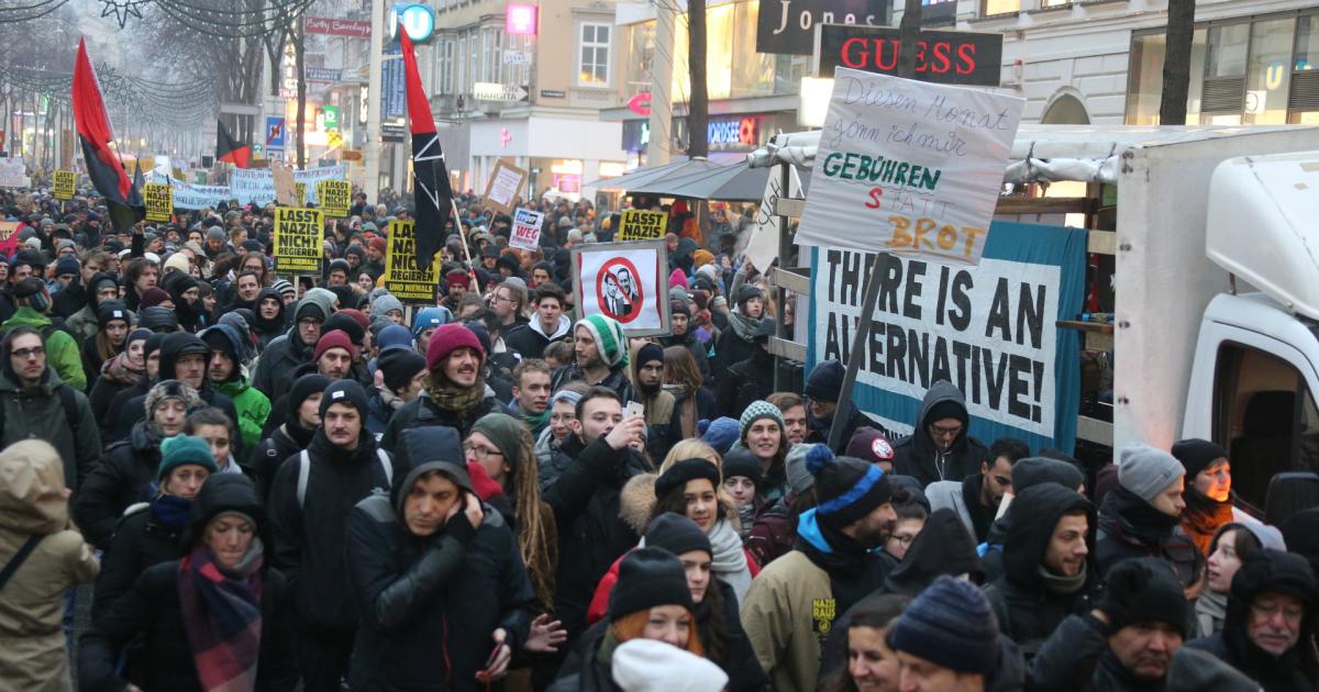 Live-Blog: Zehntausende demonstrieren gegen Regierung | Kurier