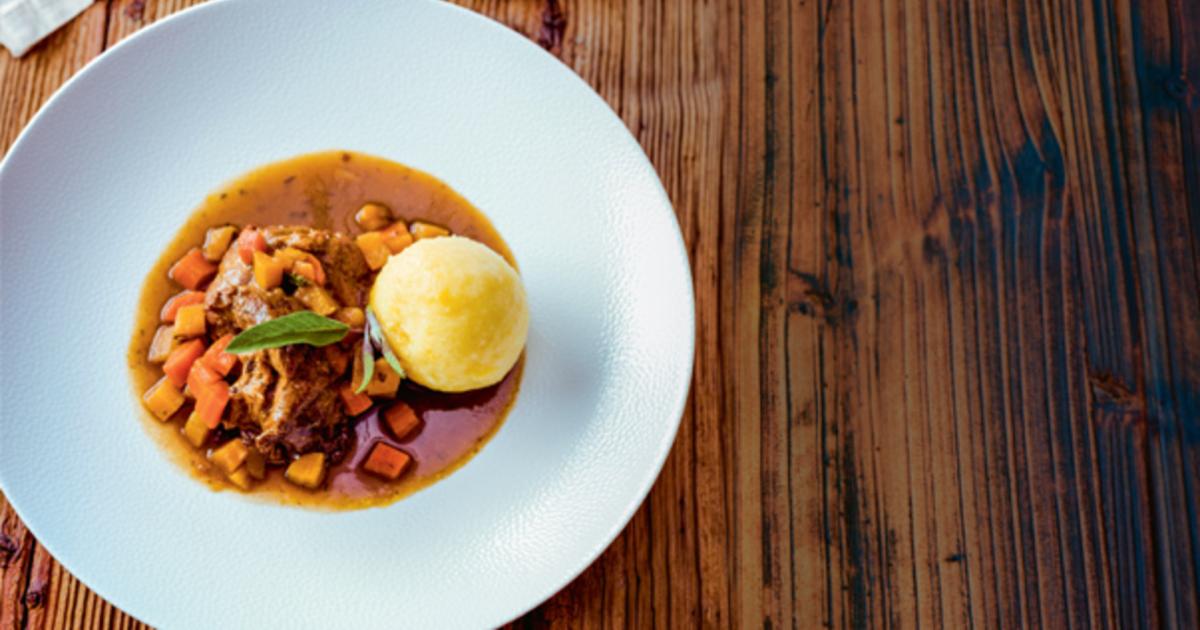 Wärmendes Winteressen: Schweinsvögerl mit Rum