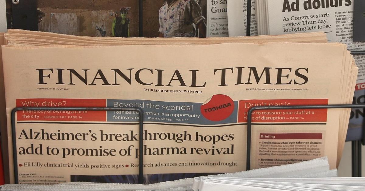 Financial Times stellt sich gegen Brexit | Kurier