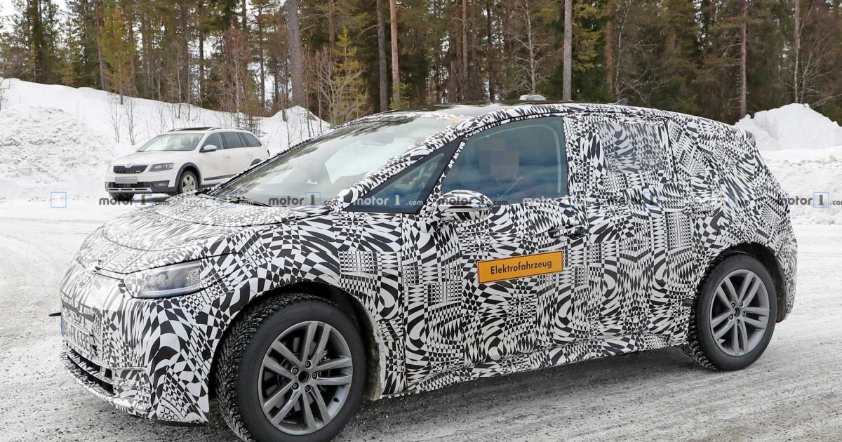 VW ID. Neo (2019) bei Wintertests erwischt | Kurier