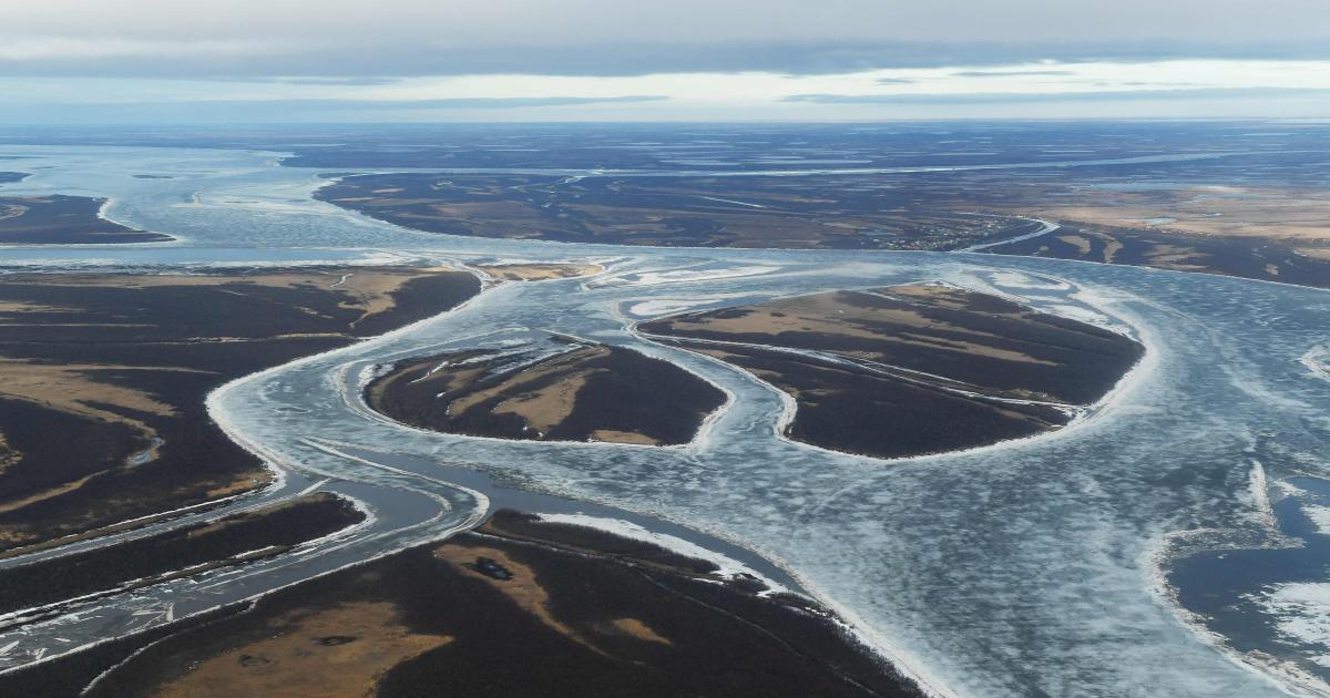 Fluss-Eis in Alaska brach so schnell wie nie zuvor | Kurier