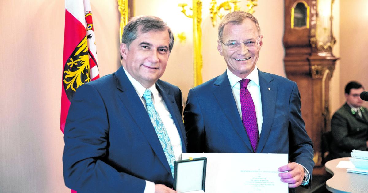 Ehrung für den obersten „Medizinmann“ Ernst Wastler | Kurier