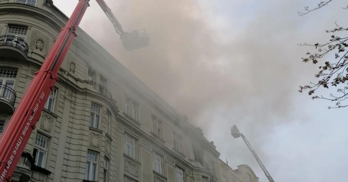 Feuer in Wiener Hotel löste Verkehrschaos aus | Kurier
