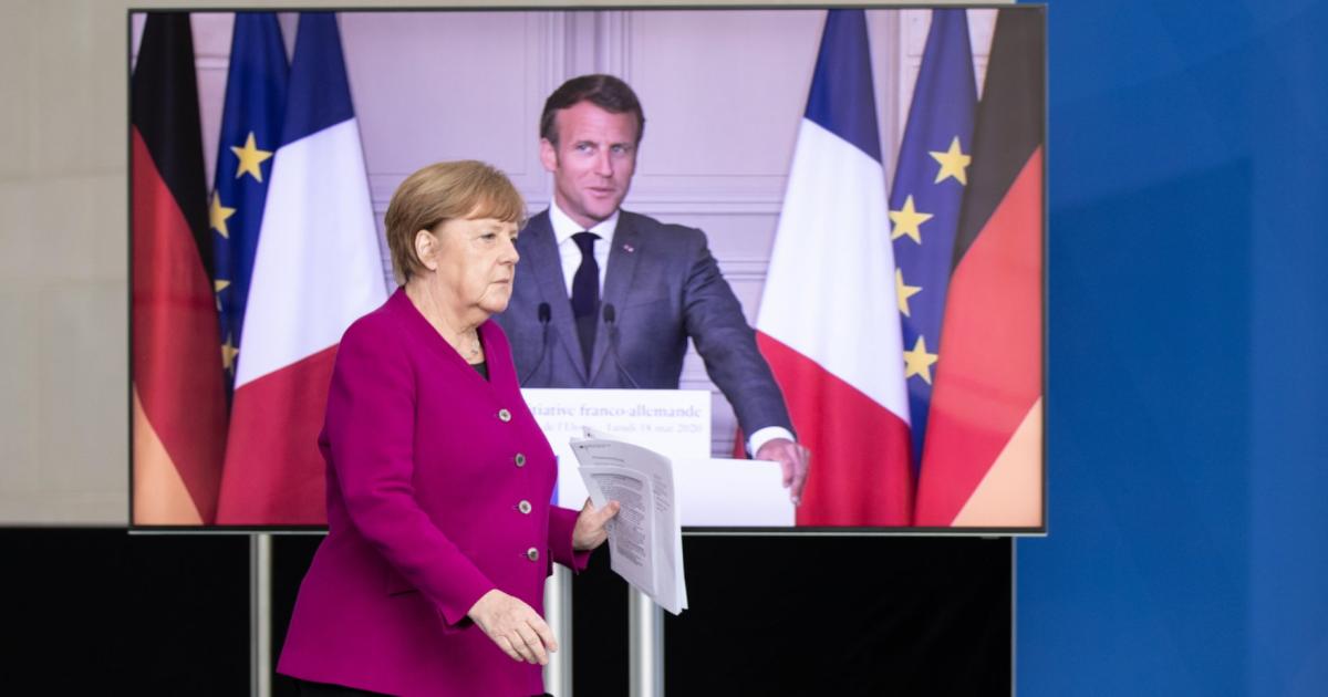 Merkel-Macron-Plan: Bessere Kontrolle als bei Coronabonds Merkel-Macron-Plan: Bessere Kontrolle als bei Coronabonds