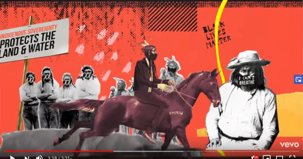 Neues Video für alten Hit würdigt Native Americans