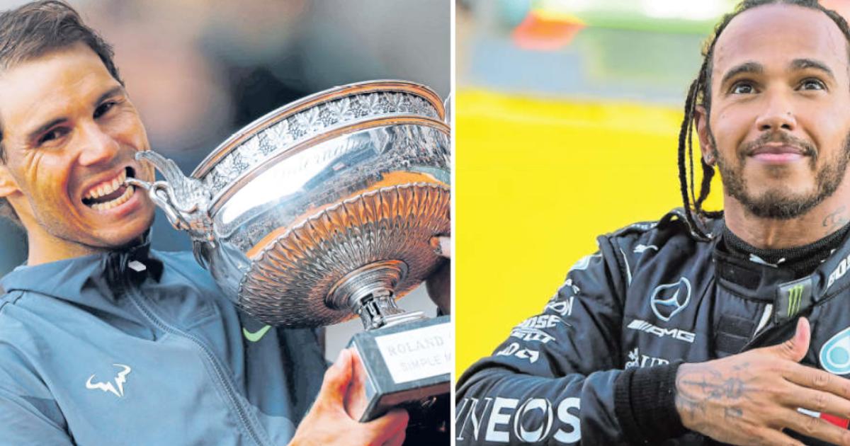 Rafael Nadal & Lewis Hamilton: Rekordjäger in anderen Sphären | Kurier
