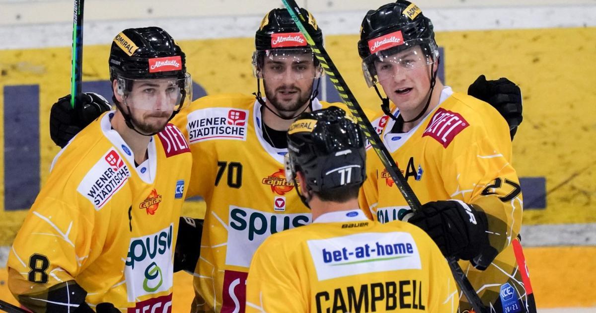 Eishockey: Dritter Sieg in Folge für die Vienna Capitals