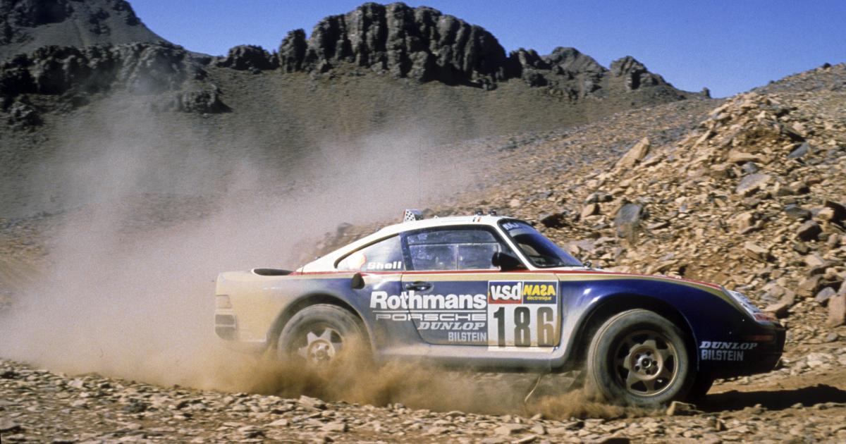 Vor 35 Jahren: Als Porsche mit dem 959 die Rallye Paris - Dakar gewann
