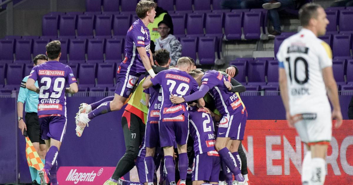 Play-off-Finale: Austria fertigt den WAC mit 3:0 ab | Kurier
